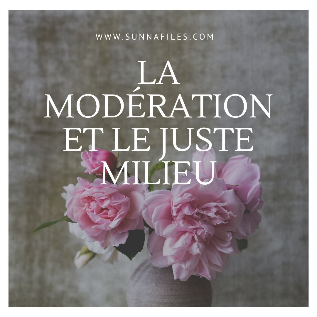 La modération et le juste milieu | Sunna Files Website
