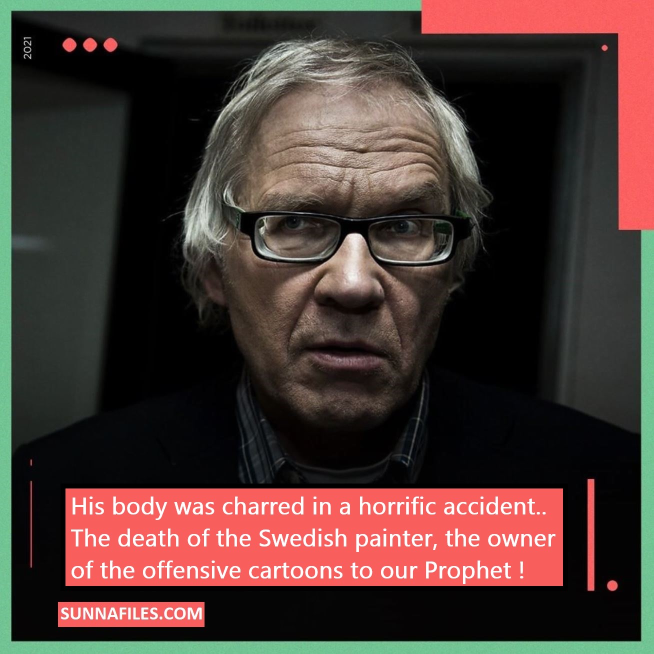 His body was charred in a horrific accident.. The death of the Swedish ...