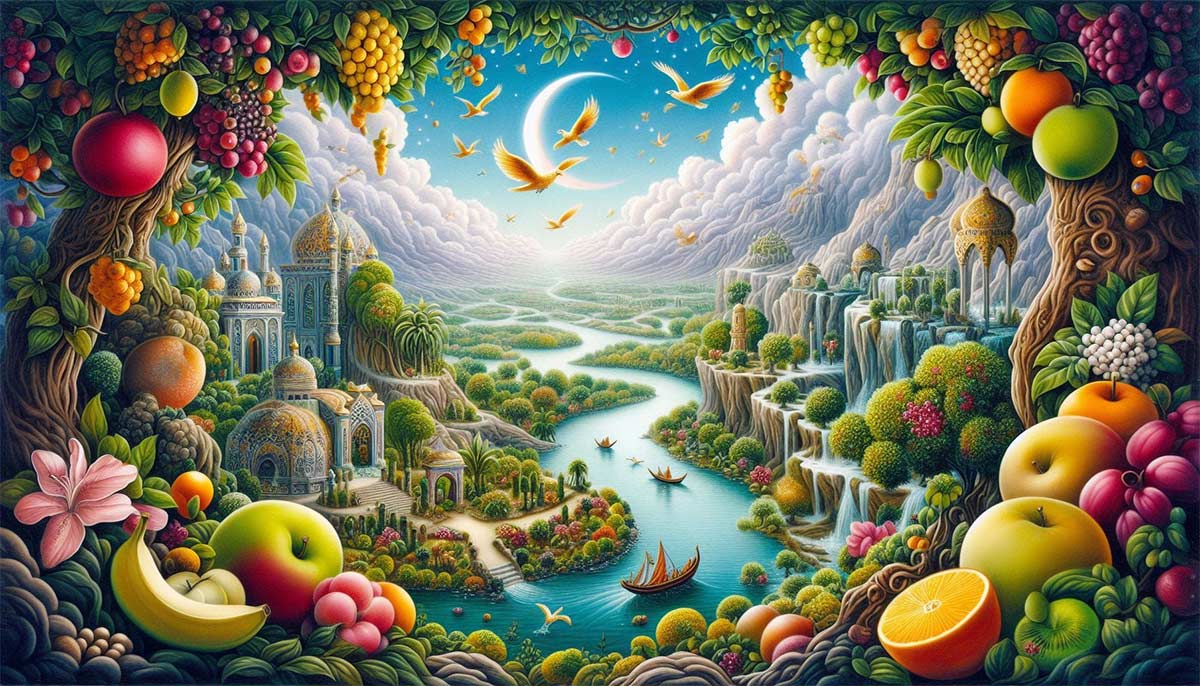 The Trees of Paradise, Their Fruits, and Their Resemblance to Worldly ...