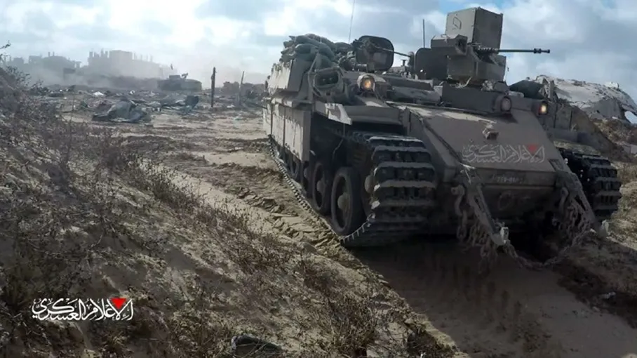 Al-Qassam Executes Complex Ambush Targeting Three Israeli Armoured ...